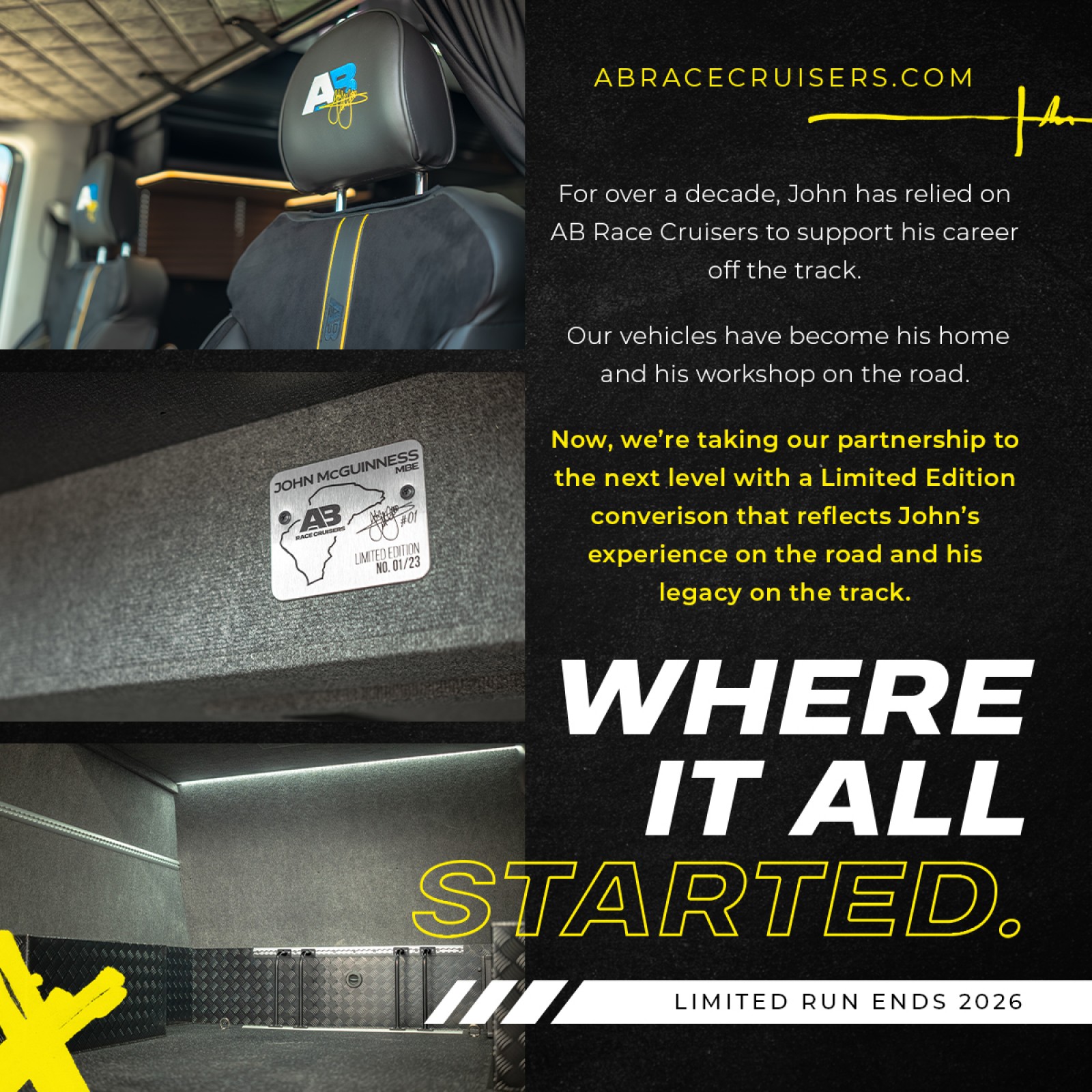 AB Race Cruisers - Package specification